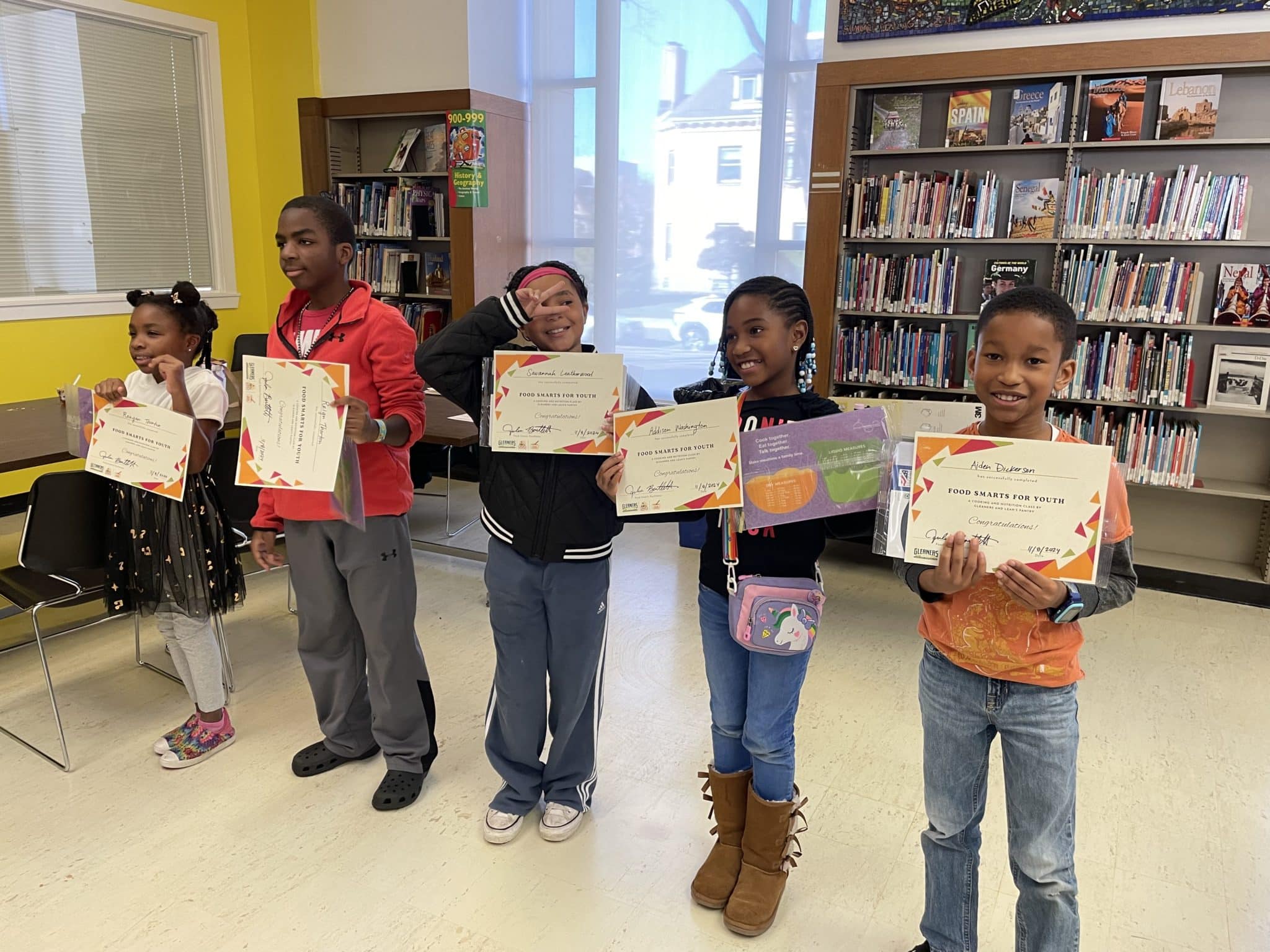 Kids Learn ‘Food Smarts’ With Interactive Cooking Class | Gleaners ...