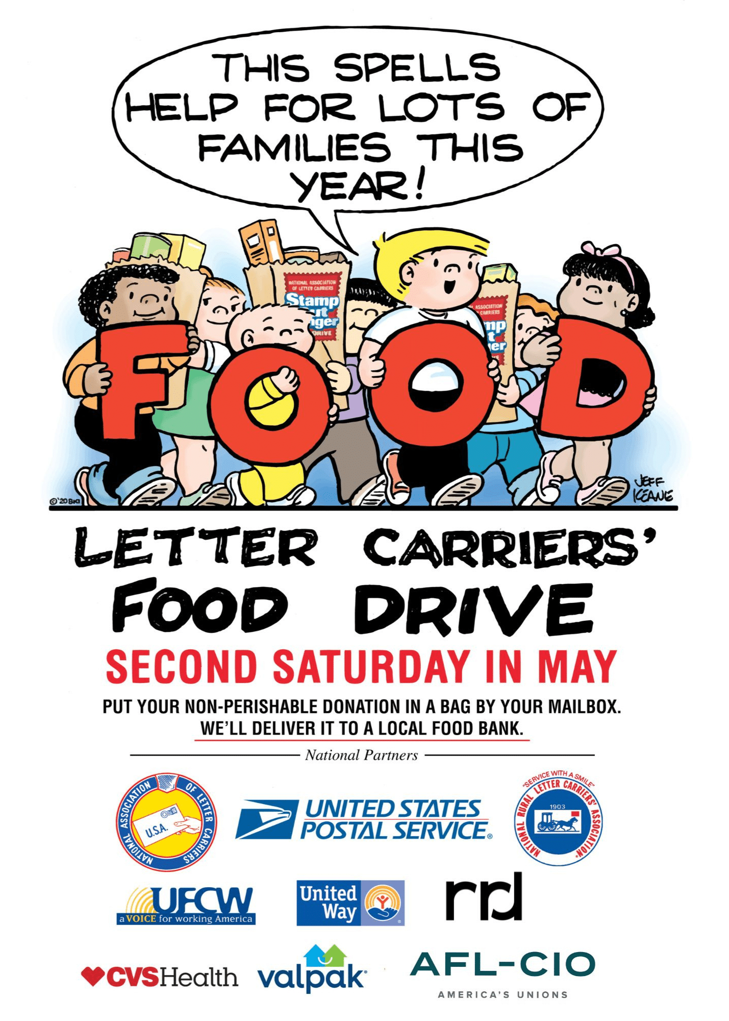2025 Stamp Out Hunger Food Drive | Gleaners Community Food Bank